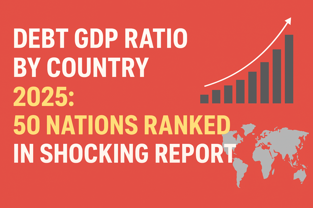 Debt GDP Ratio by Country 2025: 50 Nations Ranked in Shocking Report ...